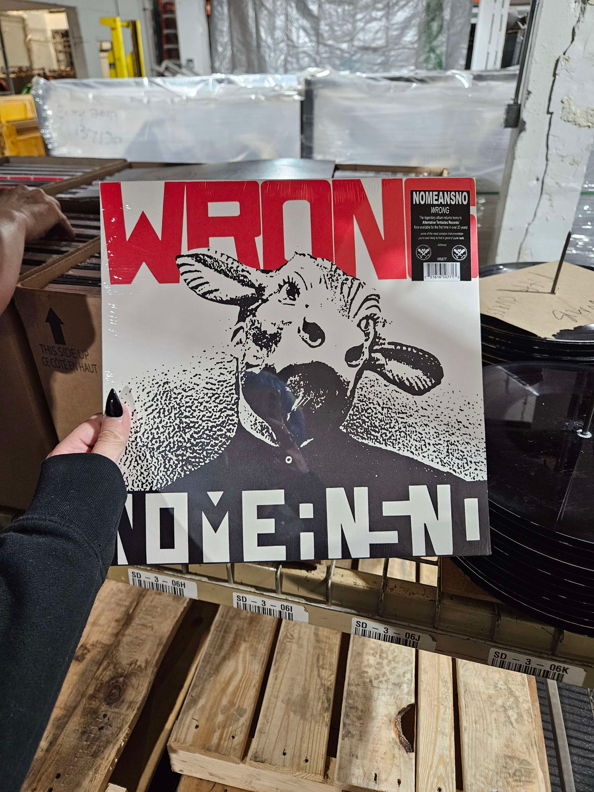 BEHIND THE SCENES: PRESSING NOMEANSNO "WRONG" – AlternativeTentacles