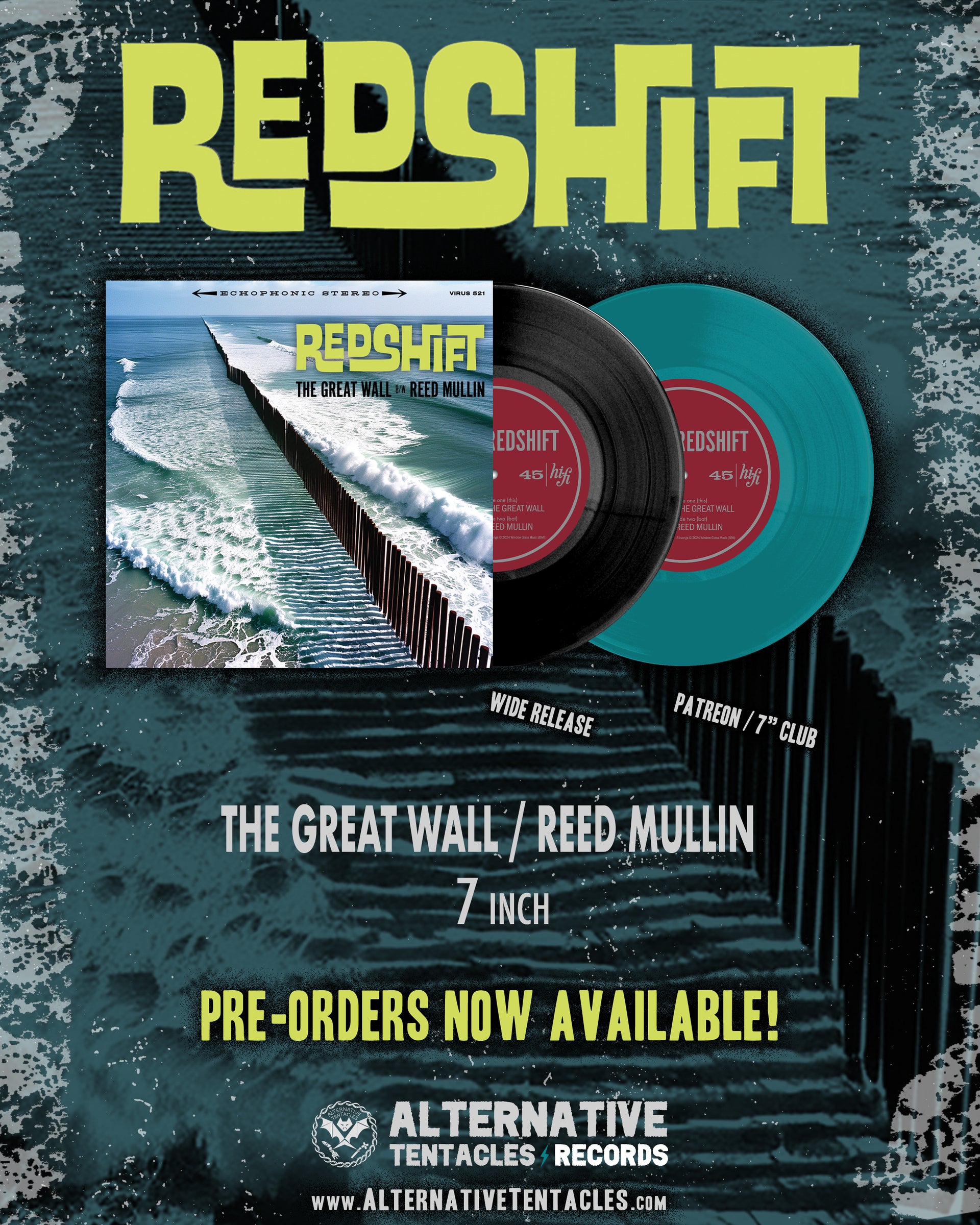 ALTERNATIVE TENTACLES IS PROUD TO INTRODUCE: REDSHIFT – AlternativeTentacles