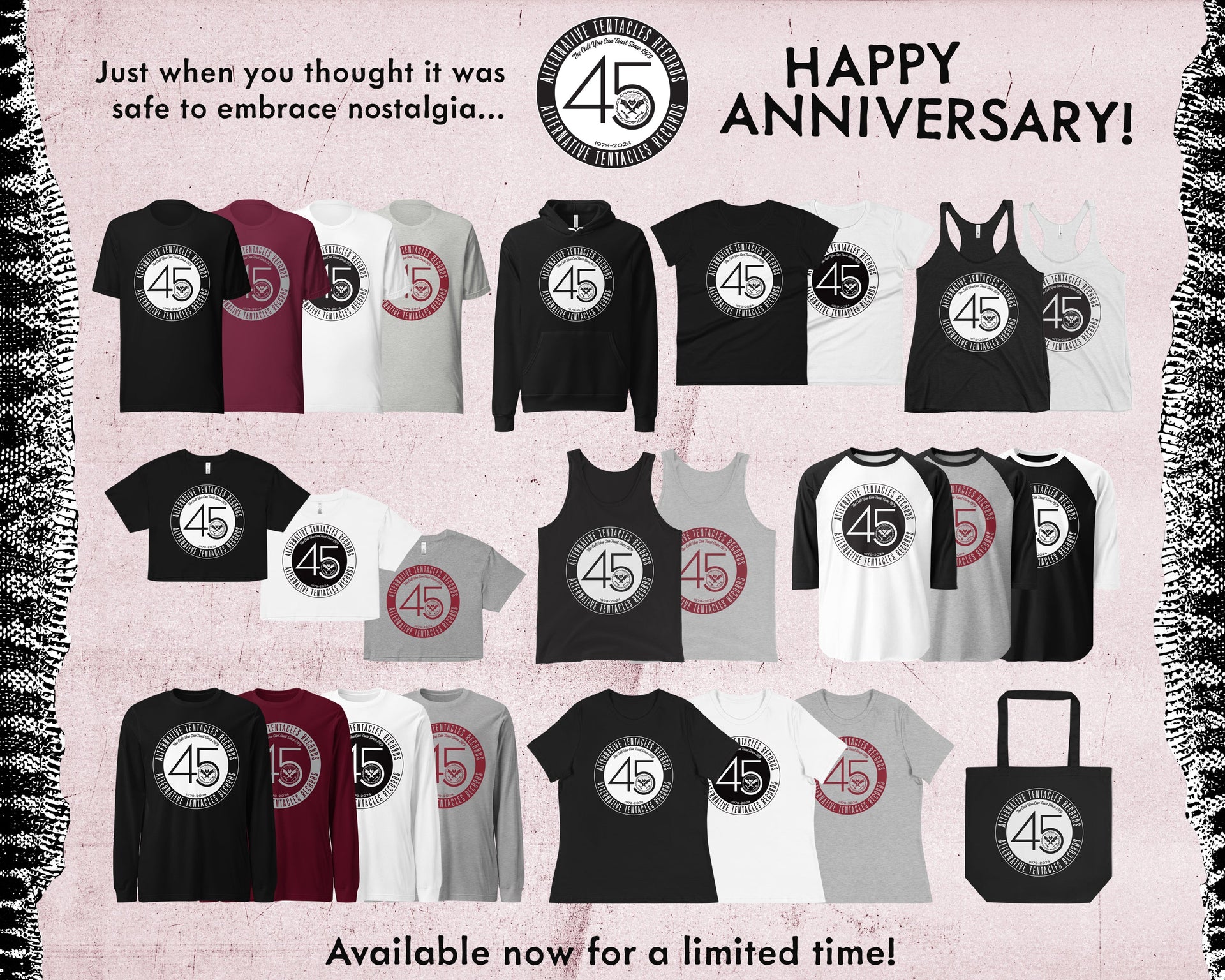 Alternative Tentacles 45th Anniversary Collection – AlternativeTentacles